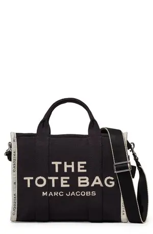 Marc Jacobs Jacquard Medium Tote Bag - Black