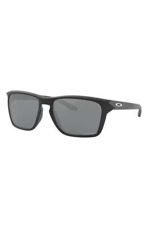 Oakley 58mm Square Sunglasses - Rubber Black