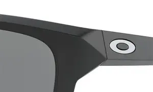 Oakley 58mm Square Sunglasses - Rubber Black