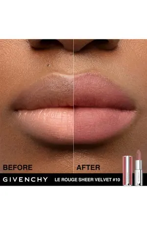 Givenchy Le Rouge Sheer Velvet Matte Lipstick - N10