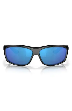 COSTA DEL MAR 65mm Polarized Sunglasses - Matte Black