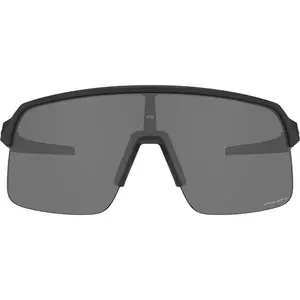 Oakley Sutro Lite 139mm Prizm™ Wrap Shield Sunglasses Black/smoke