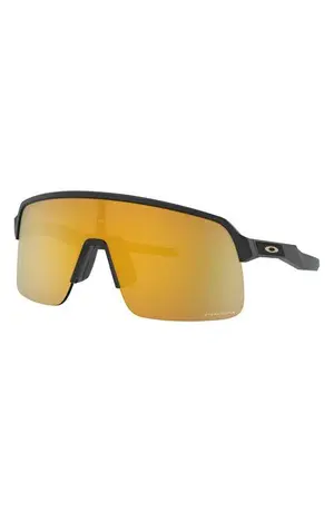 Oakley Sutro Lite Wrap Shield Sunglasses - Solid Black