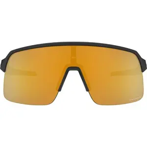 Oakley Sutro Lite 139mm Prizm™ Wrap Shield Sunglasses Solid Black