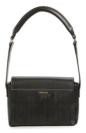 VAVVOUNE Claret Leather Bag