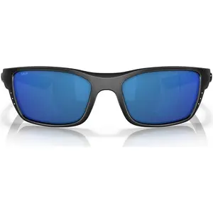 COSTA DEL MAR 58mm Polarized Sunglasses - Black Grey