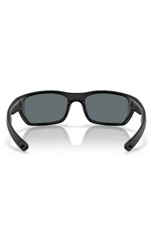 COSTA DEL MAR 58mm Polarized Sunglasses - Black Grey