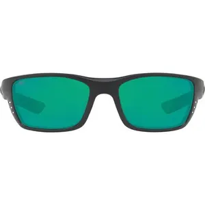 COSTA DEL MAR Costa Del Mar 58mm Polarized Sunglasses Rubber Black