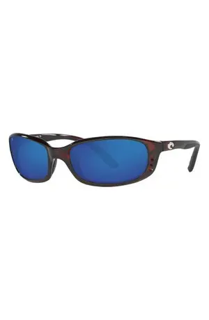 COSTA DEL MAR 59mm Polarized Sunglasses - Light Tort