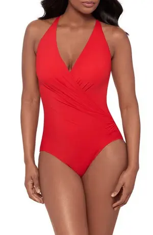 MIRACLESUIT® Wrapsody One-piece Swimsuit - Poppy
