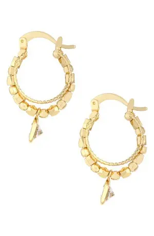 Ettika Triple-hoop Earrings