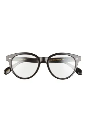 DIFF Carly 48mm Round Optical Glasses Black