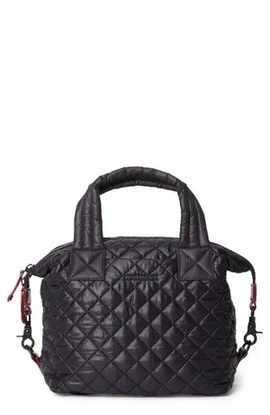 Mz Wallace Small Sutton Deluxe Tote - Black