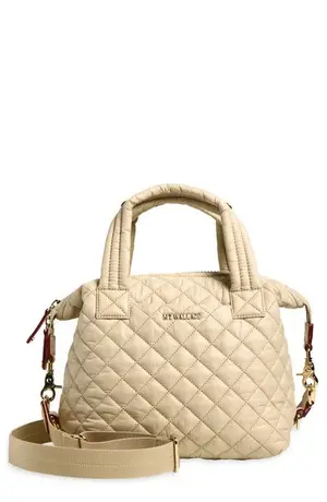 Mz Wallace Small Sutton Deluxe Tote - Buff