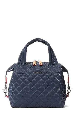 Mz Wallace Small Sutton Deluxe Tote - Ink Liquid