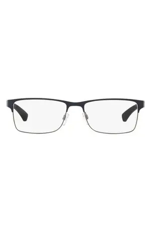 Emporio Armani Rectangular Optical Glasses - Blue