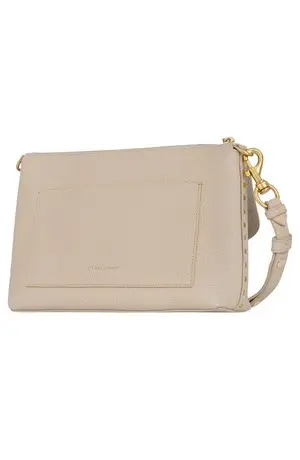 Rebecca Minkoff Darren Leather Shoulder Bag - Stone