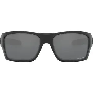 Oakley Turbine™ 65mm Oversize Square Sunglasses - Black