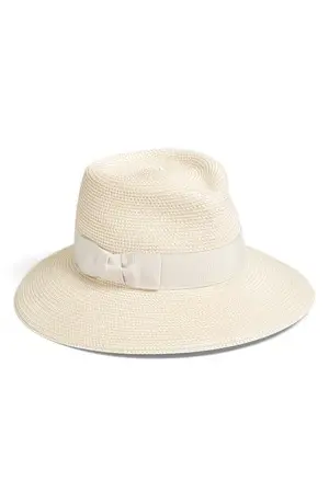 Eric Javits Eric Javits Phoenix Packable Fedora Cream