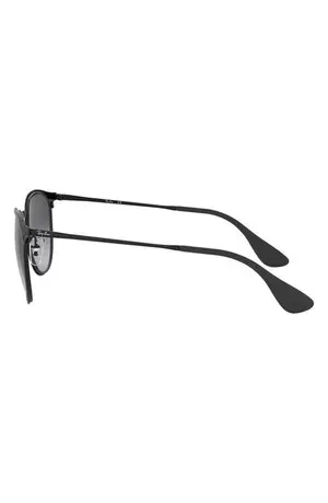 Ray-ban Erika 54mm Round Sunglasses - Black