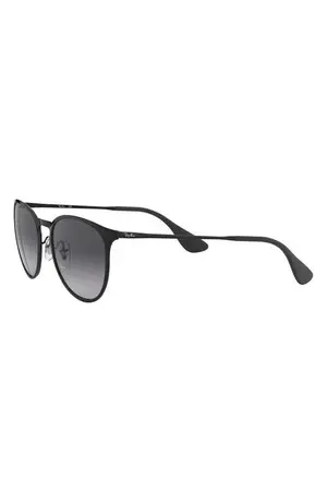 Ray-ban Erika Round Sunglasses - Black