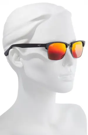 Maui Jim Kawika 54mm Polarized Square Sunglasses