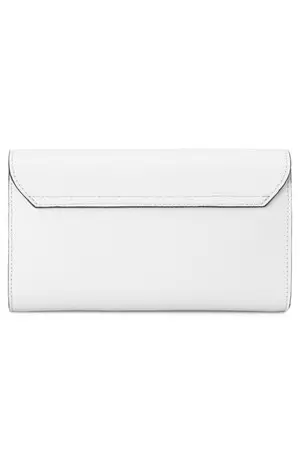 OLGA BERG Faux Leather Envelope Clutch