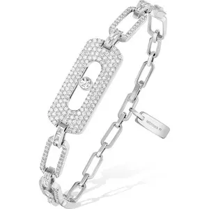 Messika My Move Pavé Diamond Bracelet - White Gold