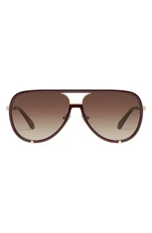 Quay High Profile 60mm Polarized Aviator Sunglasses