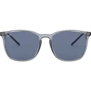 Ray-ban Ray-Ban 56mm Sunglasses Transparent Blue Solid