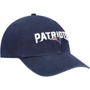 '47 New England Patriots Clean Up Alternate Logo Adjustable Cap