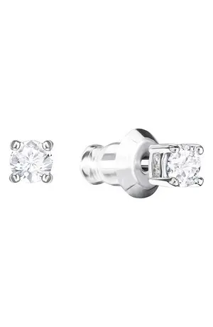 SWAROVSKI Stilla Crystal Stud Earrings - Silver/clear Crystal