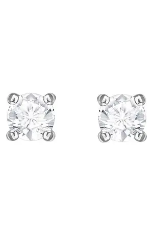 SWAROVSKI Stilla Crystal Stud Earrings - Silver/clear Crystal