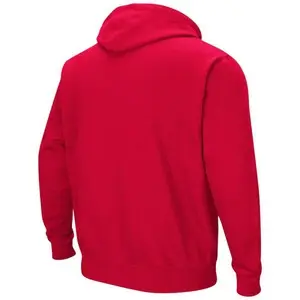 COLOSSEUM Northeastern Huskies Arch And Logo Pullover Hoodie