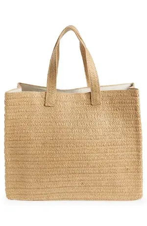BTB LOS ANGELES Hola Beaches Straw Tote