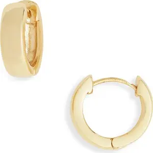 Nordstrom Demi Fine Huggie Earrings - 14k Gold Plated