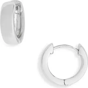 Nordstrom Nordstrom Demi Fine Huggie Earrings Sterling Silver Plated