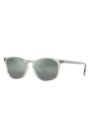 Oliver Spencer Finley Esquire 51mm Square Sunglasses - Grey