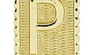 PANACEA Initial Layered Pendant Necklace - Gold - P