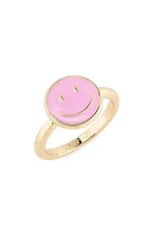 PANACEA Smile Statement Ring - Pink
