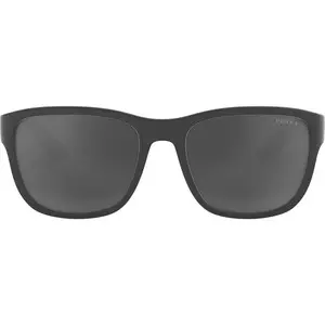 Prada 59mm Mirrored Square Sunglasses - Grey Rubber