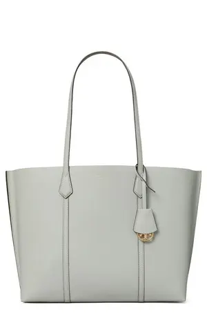 Tory Burch Tory Burch Perry Triple Compartment Tote Feather Gray