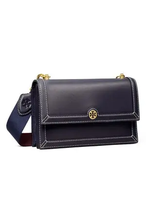 Tory Burch T Monogram Leather Mini Shoulder Bag