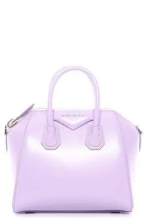 Givenchy Mini Antigona Box Leather Satchel
