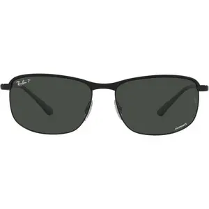Ray-ban Chromance Pillow Sunglasses Black Black/polarized