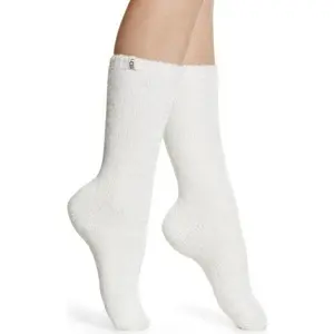 UGG Leda Cozy Crew Socks - Wht