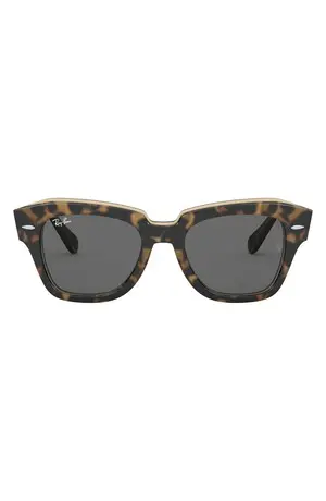 Ray-ban 52mm Square Sunglasses Havana