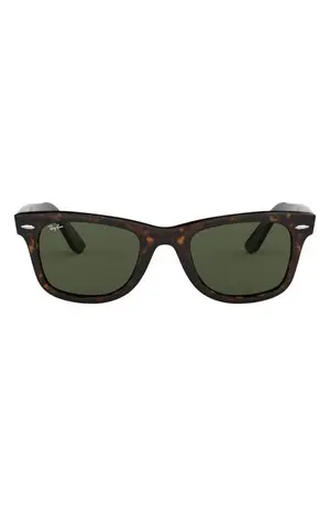 Ray-ban 52mm Square Sunglasses Tortoise