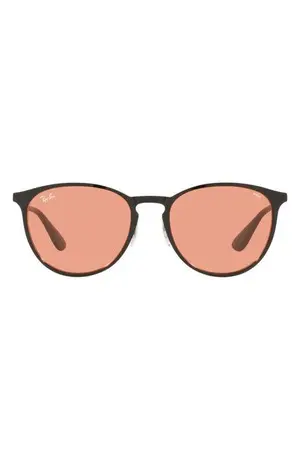 Ray-ban Ray-Ban 54mm Round Sunglasses Pink