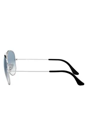 Ray-ban Original Aviator Sunglasses - Silv Blue